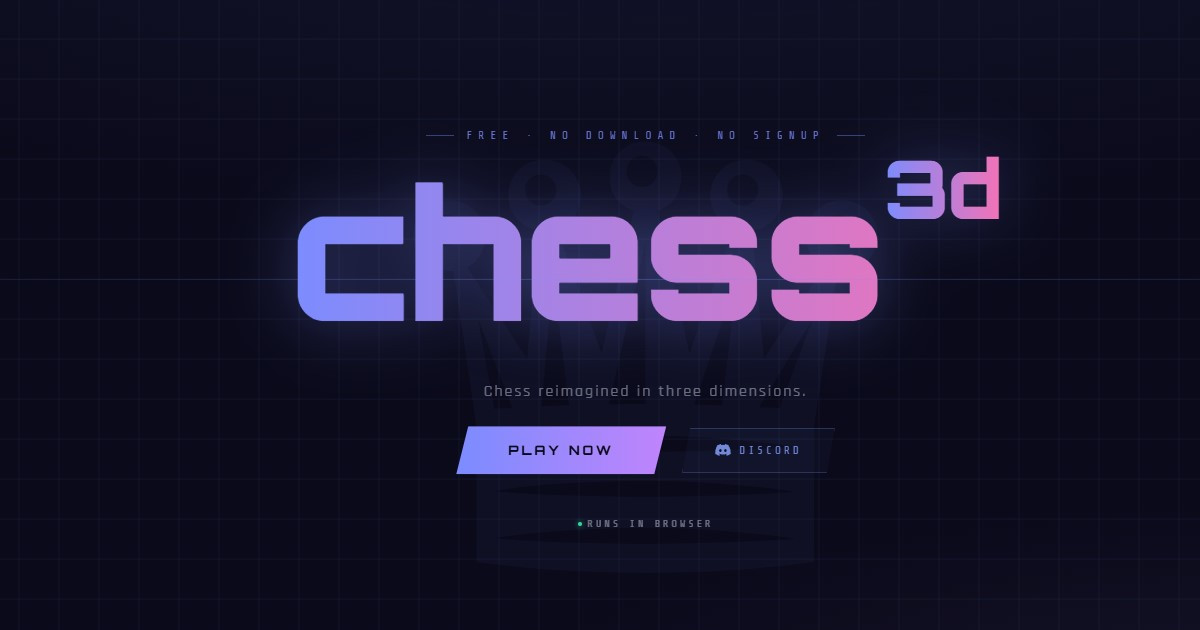 Play 3D Chess vs Computer – AI Opponent | chess³ᵈ